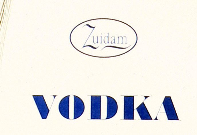 Zuidam Wodka 0,7 Liter 37,5 % Vol. aus den Niederlanden