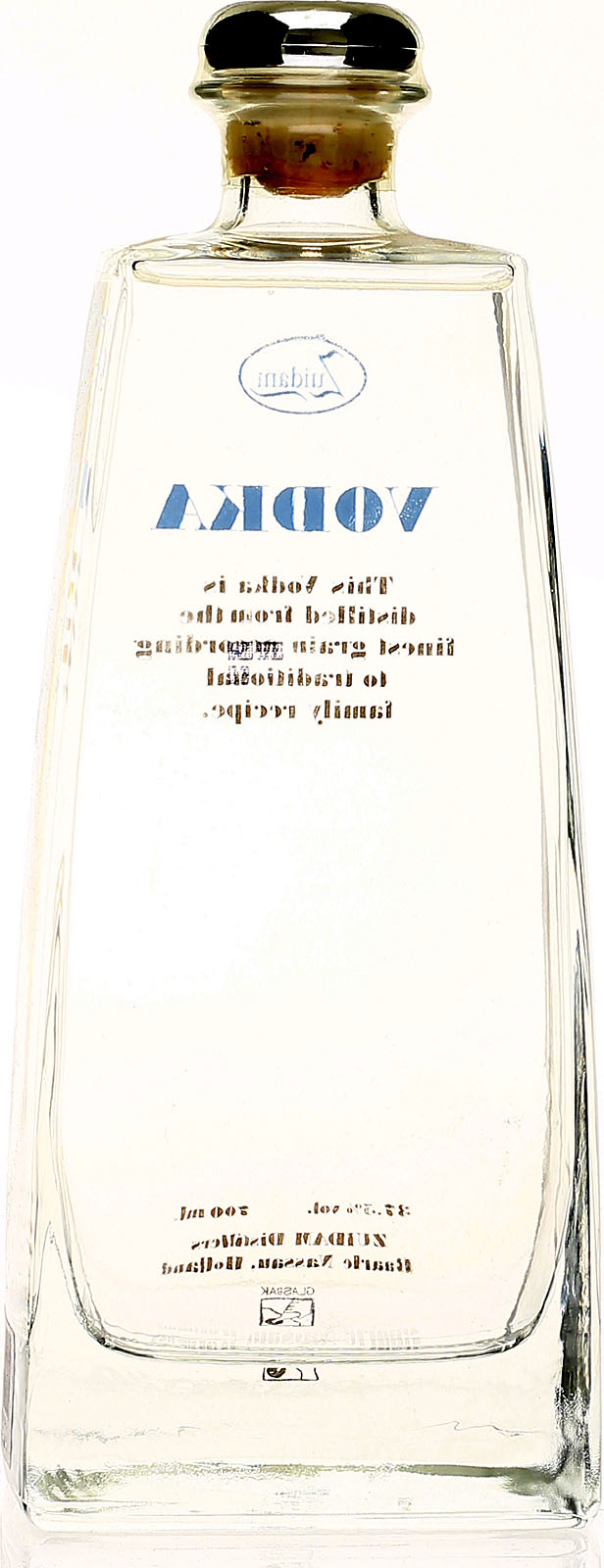 Zuidam Wodka 0,7 Liter 37,5 % Vol. aus den Niederlanden